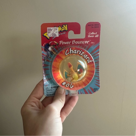 Pokemon | Toys | Vintage 9s Pokmon Charizard Power Bouncer Ball | Poshmark